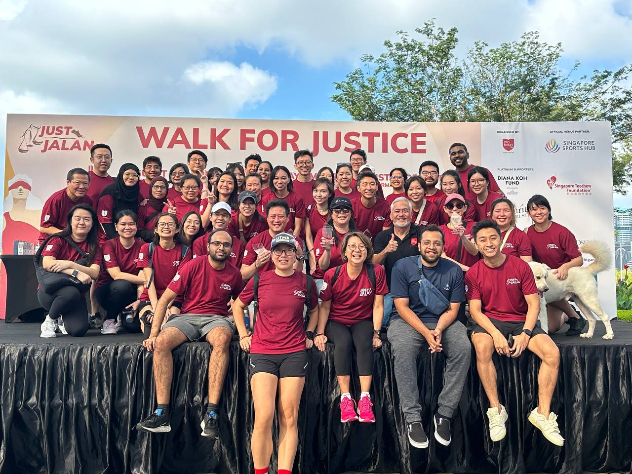 Stewardship: Walking for a Cause: TSMP turns up in force for Just Jalan ...